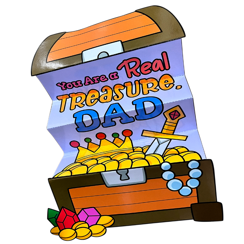 Pirate Father's Day Cards to Color – Messy Little Monster Shop