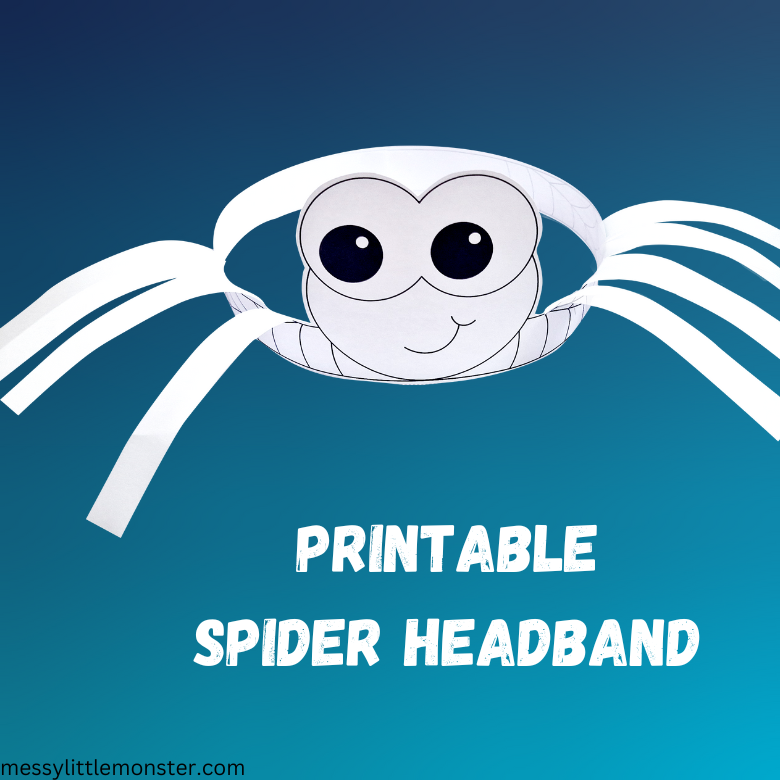 Spider headband and Monster Headband Craft – Messy Little Monster Shop
