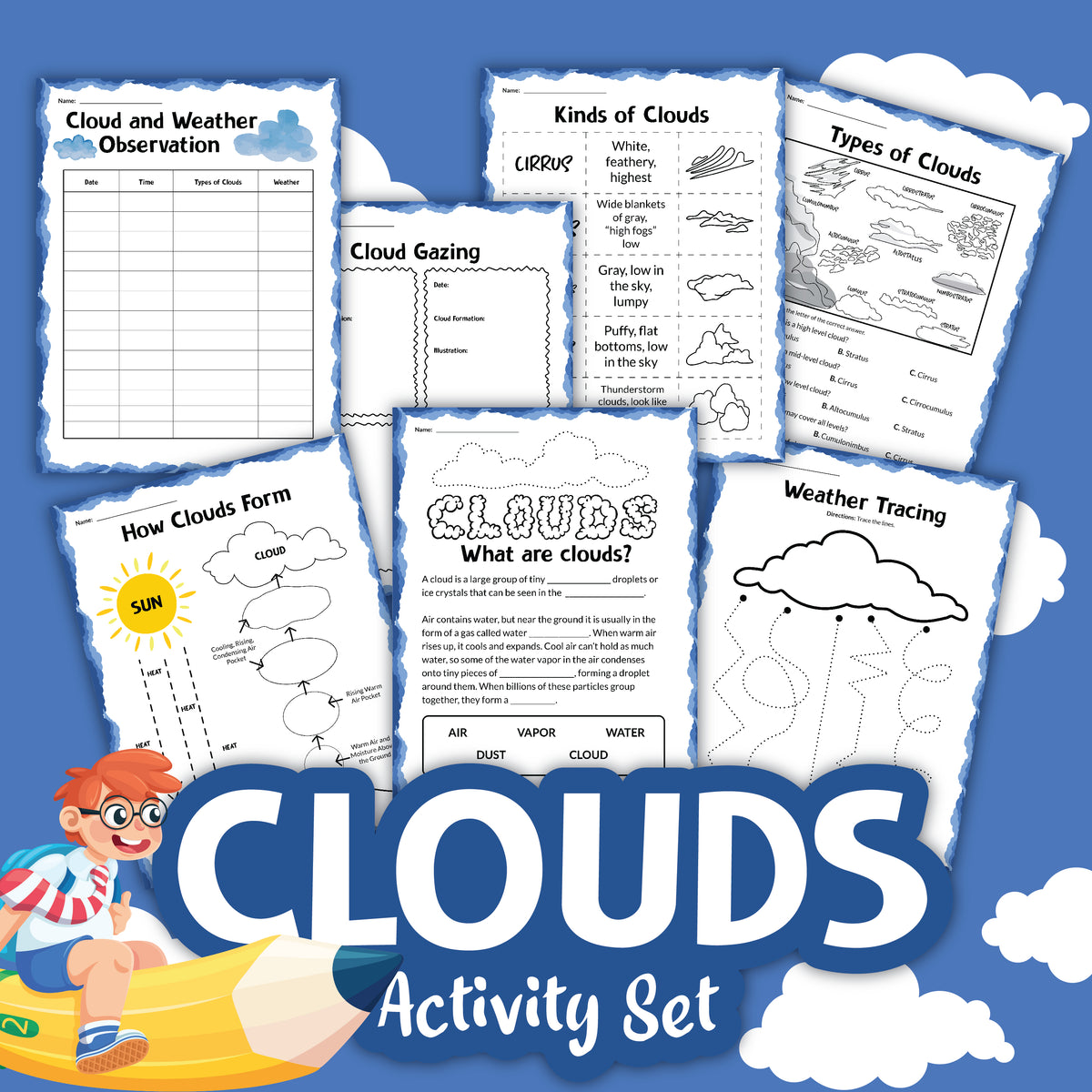 Clouds Activity Pack – Messy Little Monster Shop