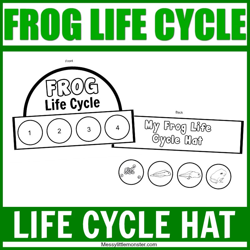 Frog Life Cycle Hat – Messy Little Monster Shop