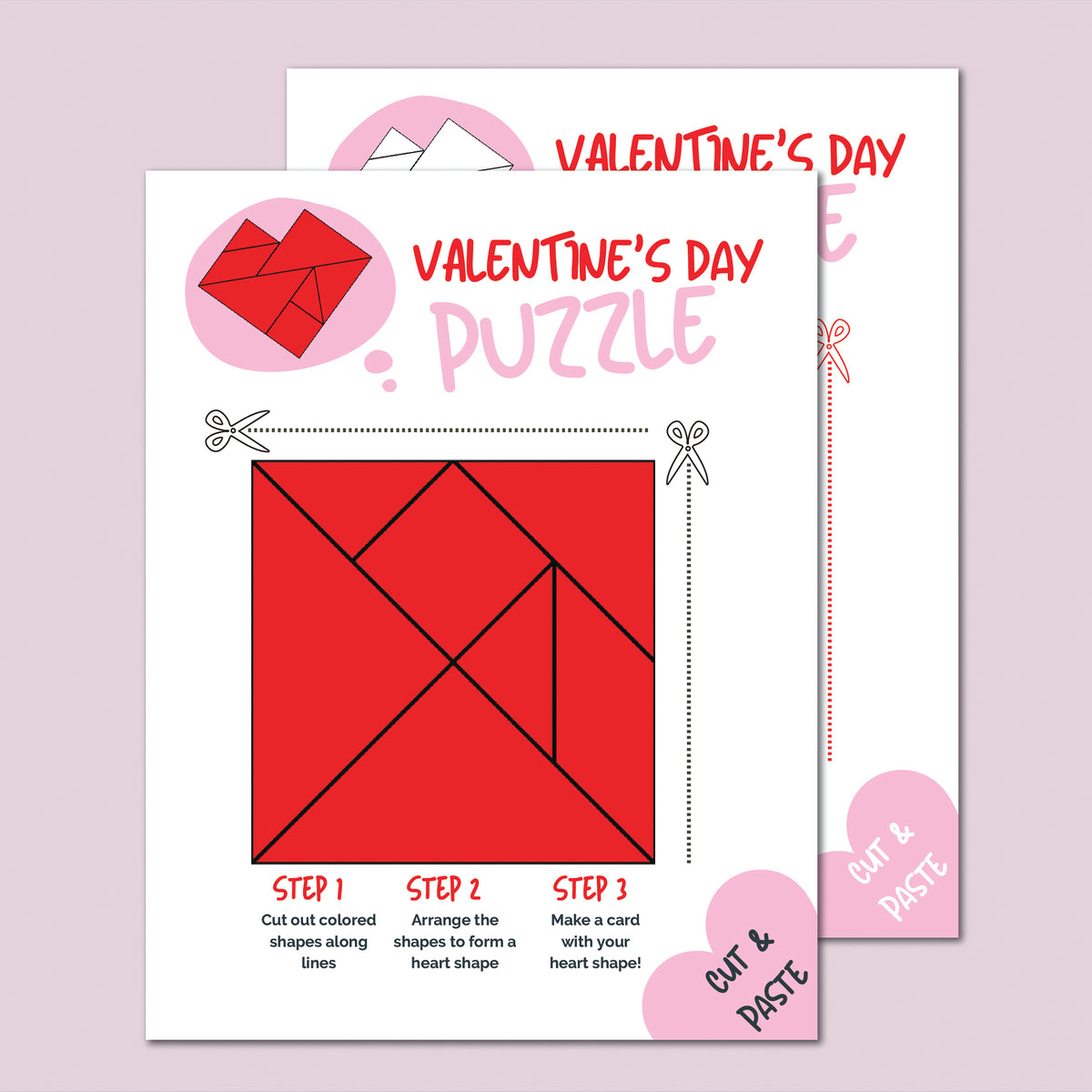 Valentine's Day Puzzle – Messy Little Monster Shop