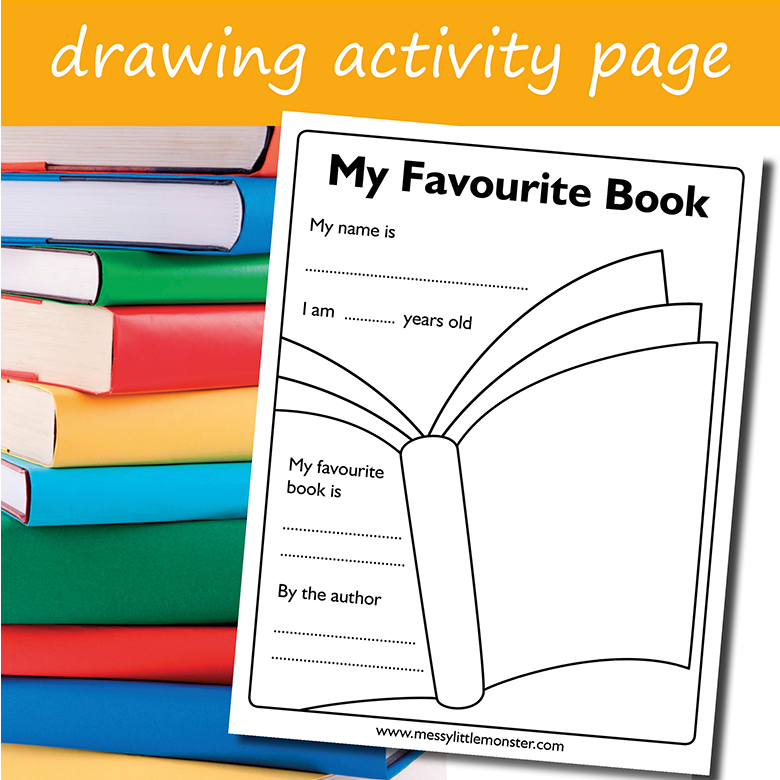 My Favorite Book – Messy Little Monster Shop
