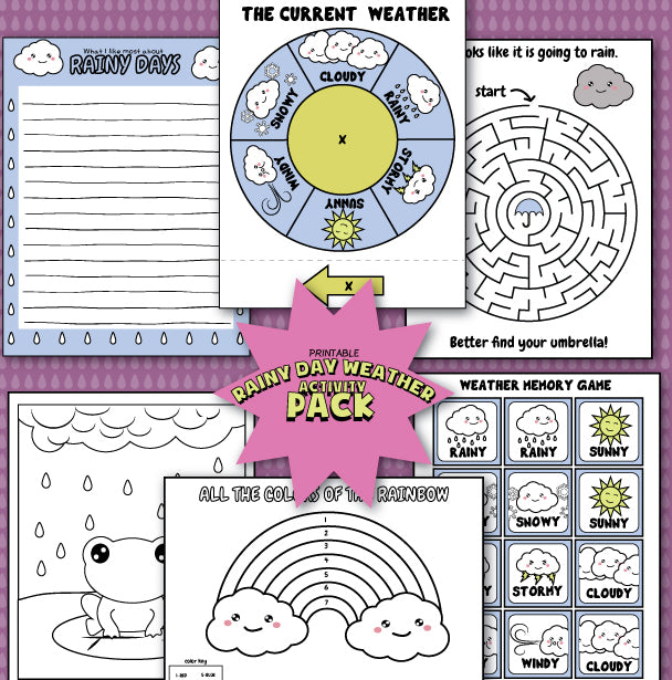Rainy Day Activity Pack – Messy Little Monster Shop