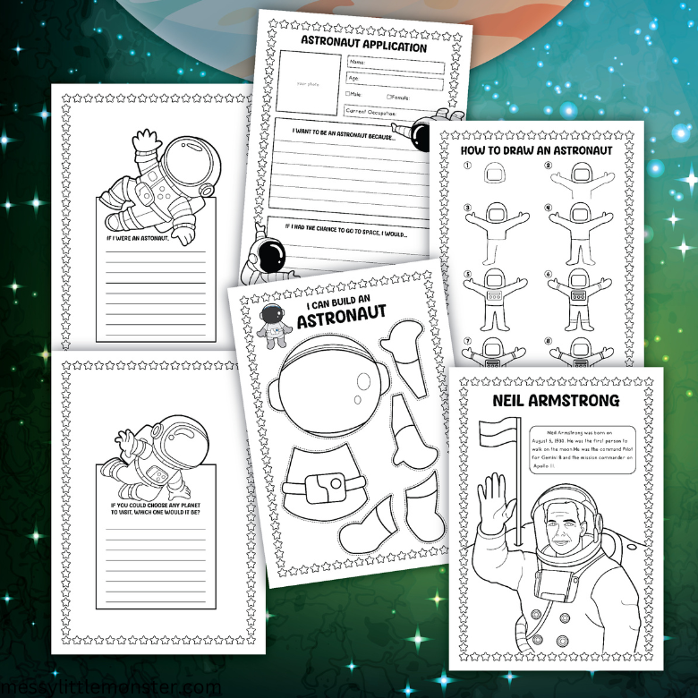 Astronaut Worksheet