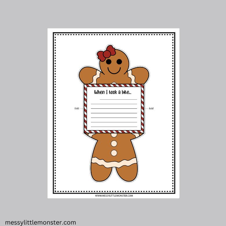 Christmas Writing Activity with Christmas Writing Prompts – Messy ...