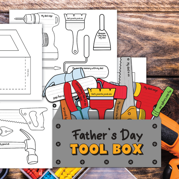 Father's Day Tool Box Craft – Messy Little Monster Shop