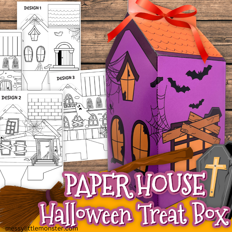 Halloween Paper Craft Templates