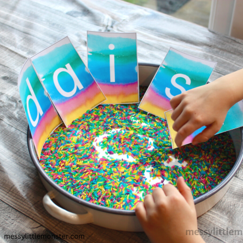 Printable letter and Number Cards – Messy Little Monster Shop