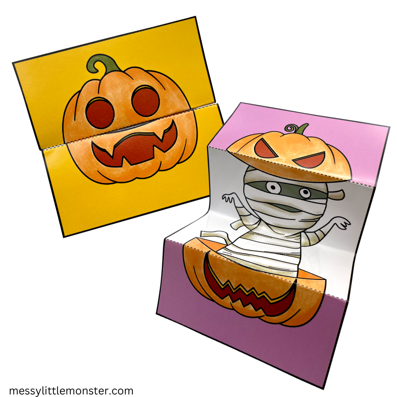Halloween Cards To Print Make A Halloween Pop Up Card Halloween