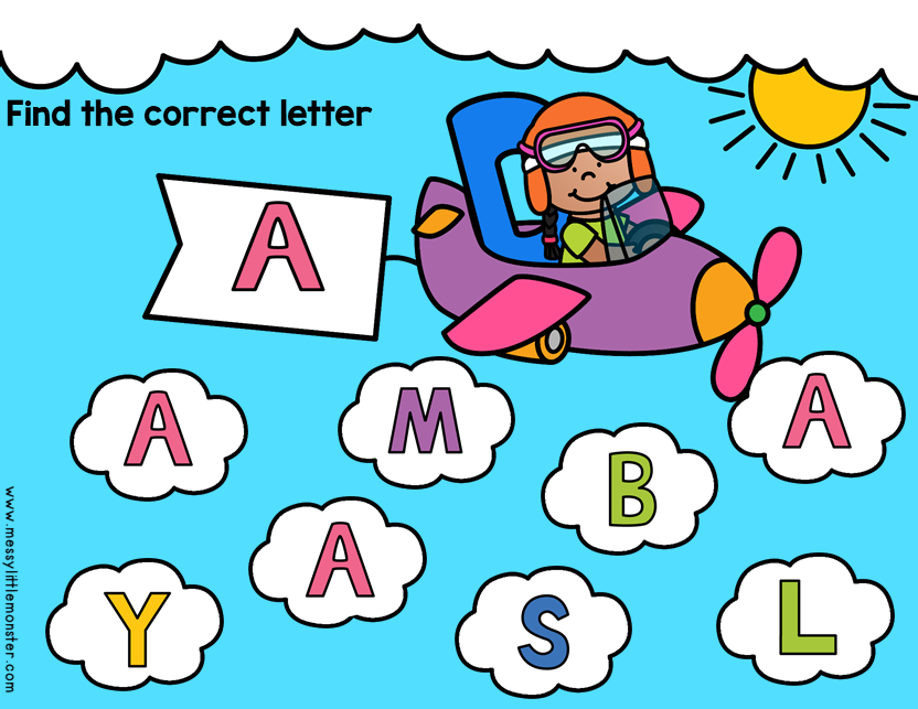 Uppercase Alphabet Digital Task Cards - Boom Cards – Messy Little ...