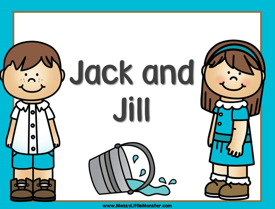 Jack and Jill - Nursery Rhyme Sequencing Activity – Messy Little ...