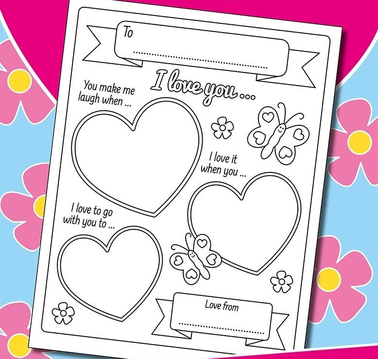 I Love You Because... – Messy Little Monster Shop