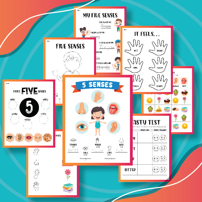 Five Senses Activities – Messy Little Monster Shop