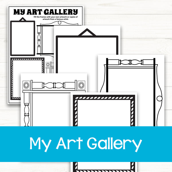 My Art Gallery – Messy Little Monster Shop