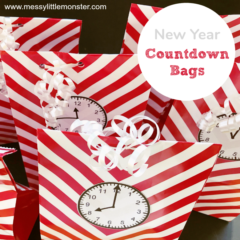 New Year Countdown Bags – Messy Little Monster Shop