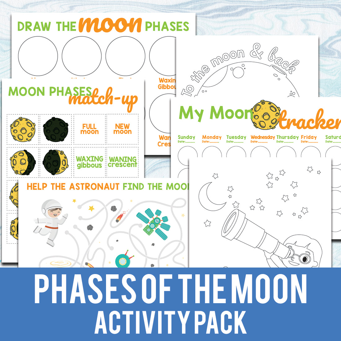 Moon Worksheet New Moon In Aquarius February 2024 Free Worksheet