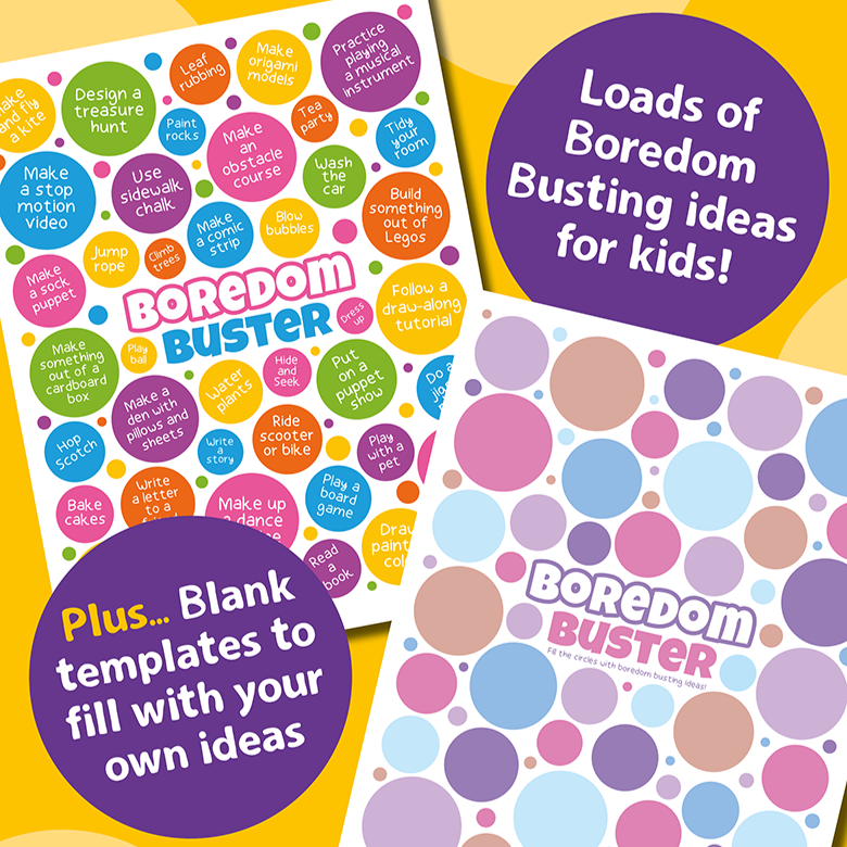 Boredom Busters for Kids – Messy Little Monster Shop