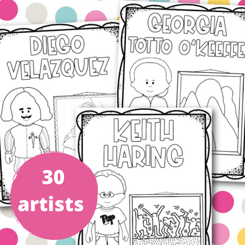 The Complete Artist Bundle - 20 Famous Artists for Kids - art projects ...